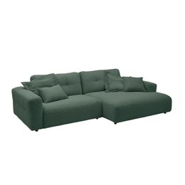 KAWOLA ECKSOFA MIKA Smaragdgr&uuml;n Cord