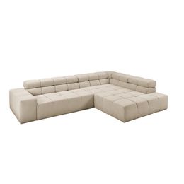 KAWOLA ECKSOFA NEVADA Beige Cord