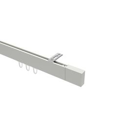 GARDINENSTANGE INNENLAUF Smartline Lox 140 cm, 1-l&auml;ufig, 14x35 mm Wei&szlig;