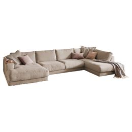 KAWOLA WOHNLANDSCHAFT MADELINE Taupe Cord