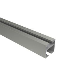 INNENLAUFPROFIL 130 cm, 20x20 mm Satin-Silber