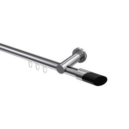 GARDINENSTANGE INNENLAUF Platon Verano 480 cm (geteilt in 3 x 160 cm), 1-l&auml;ufig, 20 mm &Oslash; Chrom