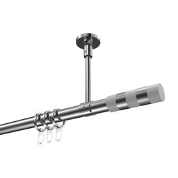 GARDINENSTANGE Sonette Mavell 320 cm (geteilt in 2 x 160 cm), 1-l&auml;ufig, 20 mm &Oslash; Chrom