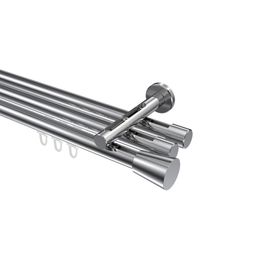 GARDINENSTANGE INNENLAUF Siteno Sitra 180 cm, 3-l&auml;ufig, 20 mm &Oslash; Chrom