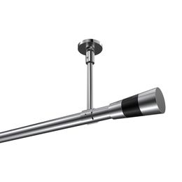 GARDINENSTANGE Sonette Tanara 120 cm, 1-l&auml;ufig, 20 mm &Oslash; Chrom