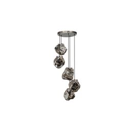 KAWOLA H&Auml;NGELAMPE EDESSA Silber Glas