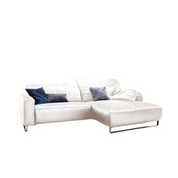 KAWOLA ECKSOFA YORK Ecru Leder