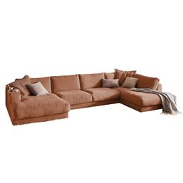 KAWOLA WOHNLANDSCHAFT MADELINE Braun Cord