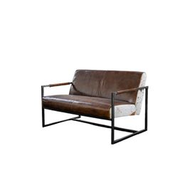 KAWOLA SOFA LIANO Braun Leder