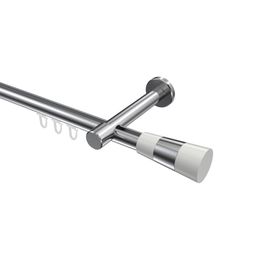 GARDINENSTANGE INNENLAUF Prestige Tanara 100 cm, 1-l&auml;ufig, 20 mm &Oslash; Chrom