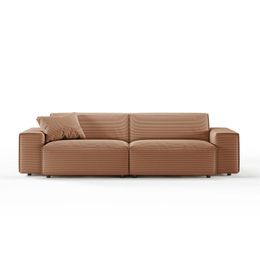KAWOLA SOFA RANI Braun Cord