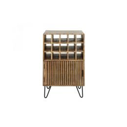 KAWOLA WEINSCHRANK HORTA Braun Holz