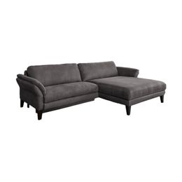 KAWOLA ECKSOFA MALTA Anthrazit Webstoff