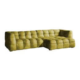 KAWOLA ECKSOFA RIO Gr&uuml;n Velvet