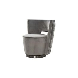 KAWOLA SESSEL SENSO Grau Webstoff