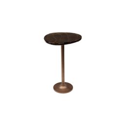 KAWOLA BEISTELLTISCH DARI Braun Glas
