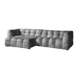 KAWOLA ECKSOFA RIO Hellgrau Velvet