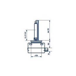 NARVA Gl&uuml;hlampe, Hauptscheinwerfer 840323000