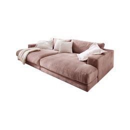 KAWOLA BIG SOFA XL MADELINE Pink Cord
