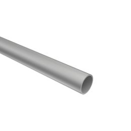 RUNDROHR 140 cm, 16 mm &Oslash; Silbergrau