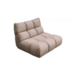 KAWOLA DREHSESSEL VIVIEN Braun Velvet Drehbar (360&deg;)