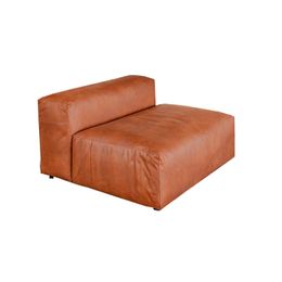 KAWOLA SESSEL MIA Braun Lederfaserstoff