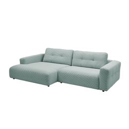KAWOLA ECKSOFA XL MIKA Hellblau Cord