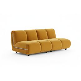 KAWOLA MODULSOFA LAYLA Gelb Velvet