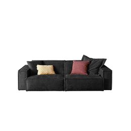 KAWOLA SOFA SAMU Schwarz Webstoff