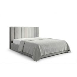 KAWOLA POLSTERBETT CATTURA Grau Velvet