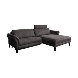 KAWOLA ECKSOFA MALTA Anthrazit Webstoff