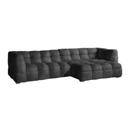 KAWOLA ECKSOFA RIO Anthrazit Velvet
