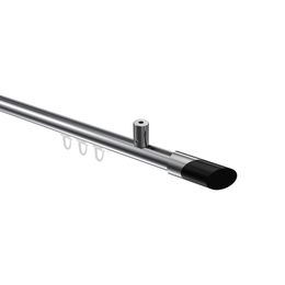 GARDINENSTANGE INNENLAUF Sonius Verano 160 cm, 1-l&auml;ufig, 20 mm &Oslash; Chrom