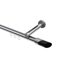 GARDINENSTANGE INNENLAUF Siteno Verano 240 cm (geteilt in 2 x 120 cm), 1-l&auml;ufig, 20 mm &Oslash; Chrom