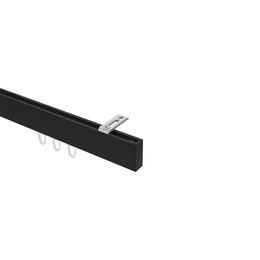 GARDINENSTANGE INNENLAUF Smartline Paxo 520 cm (geteilt in 4 x 130 cm), 1-l&auml;ufig, 14x35 mm Schwarz