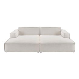 KAWOLA BIG SOFA SAMU Silber Cord