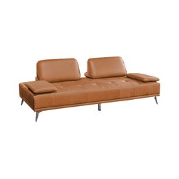 KAWOLA SOFA WIOLO Braun Leder