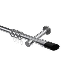 GARDINENSTANGE Prestige Verano 140 cm, 1-l&auml;ufig, 20 mm &Oslash; Chrom