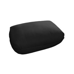 KAWOLA HOCKER DAVITO Schwarz Leder