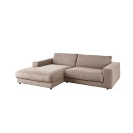 KAWOLA ECKSOFA MADELINE Taupe Cord