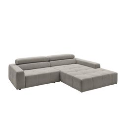 KAWOLA ECKSOFA RENO Grau Cord