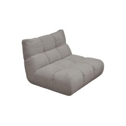 KAWOLA DREHSESSEL VIVIEN Grau Cord Drehbar (360&deg;)