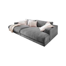 KAWOLA BIG SOFA XL MADELINE Grau Cord