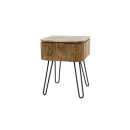 KAWOLA NACHTTISCH HEVE Holz Mango