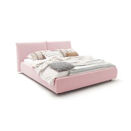 KAWOLA POLSTERBETT HENRY Pink Cord