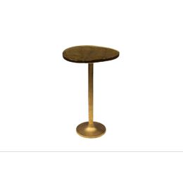 KAWOLA BEISTELLTISCH DARI Gold Glas