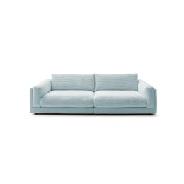 KAWOLA BIG SOFA RAINA Hellblau Cord