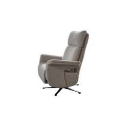 KAWOLA RELAXSESSEL NAMA Taupe Webstoff Relaxfunktion