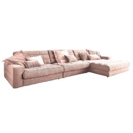 KAWOLA ECKSOFA XL LANA Pink Cord