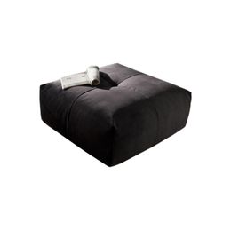 KAWOLA POLSTERHOCKER PALACE Schwarz Velvet